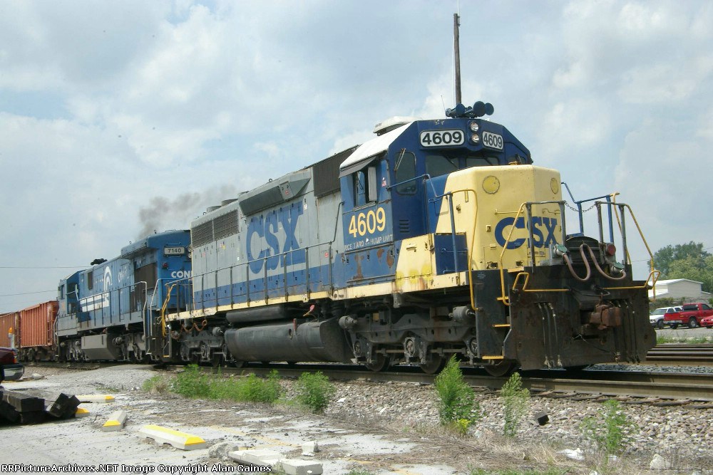 CSX SD-40 4609